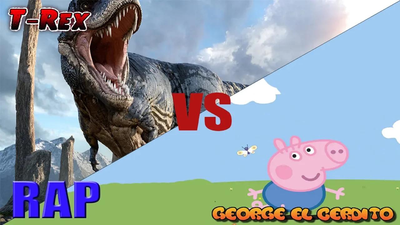 Combate random de Rap / George Cerdito vs T rex