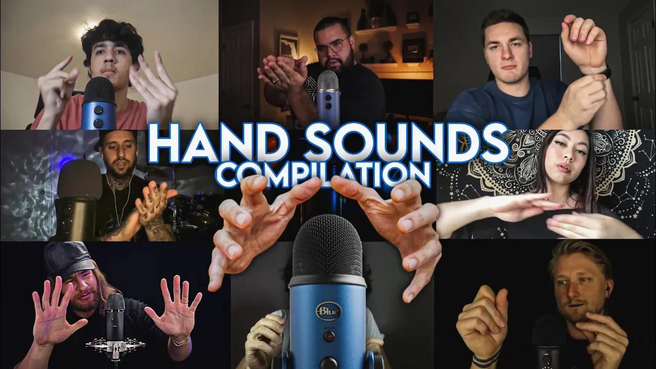 ASMR Best Hand Sounds Compilation 🖐️( 100% Tingles )