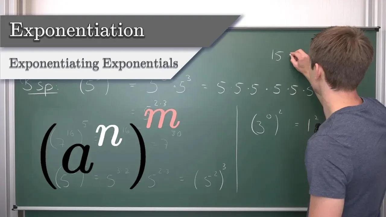 Exponentiation 4 Exponentiating Exponentials The Most Useful And