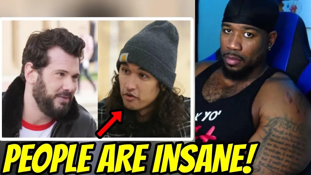 THE BORN MEN IN WOMAN SPORTS DEBATE ! STEVEN CROWDER VS COLLEGE KIDS!