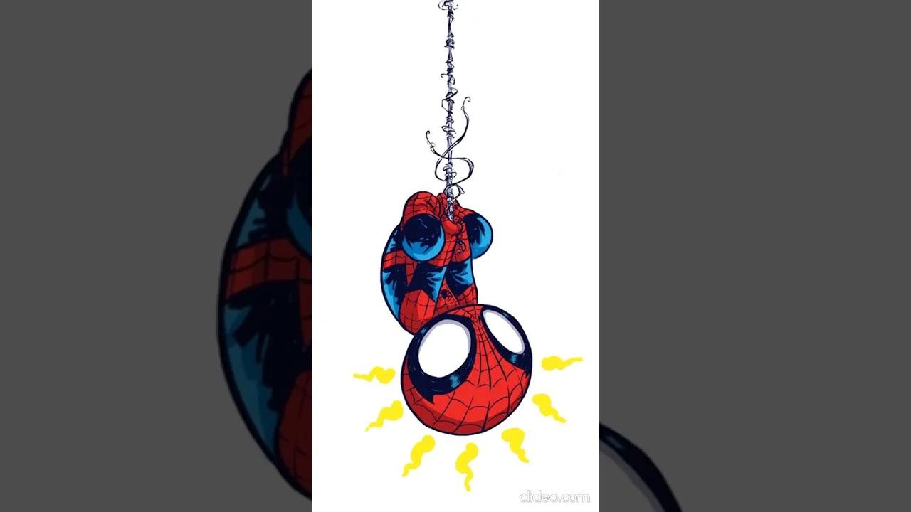 Baby Spider-Man #spiderverse Peter Parker Tierra-71912 #shorts