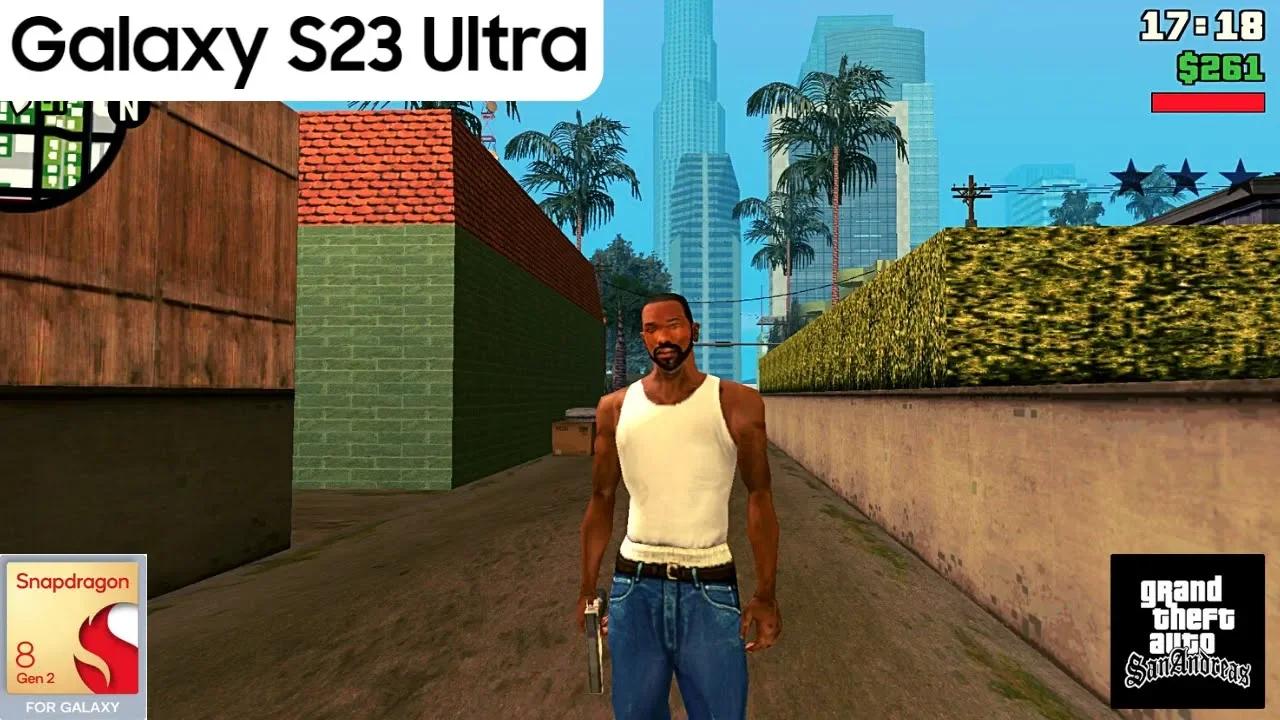 GTA: San Andreas | Android Gameplay | Galaxy S23 Ultra 12/512 Snapdragon 8 Gen 2 | Max Settings