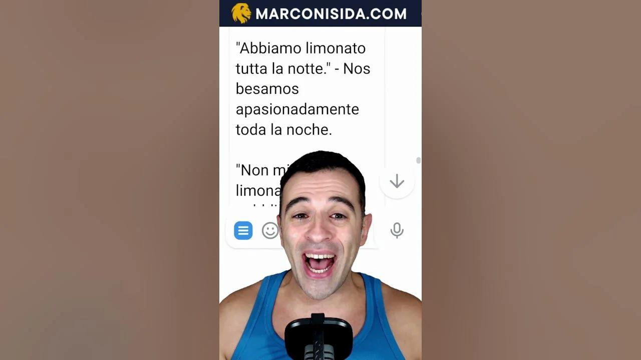 💋 "Limonare": Descubre Cómo Decir "Besar Apasionadamente" en Italiano # ...