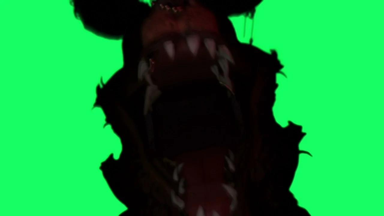 Fnaf Jrs Foxy green screen jumpscare