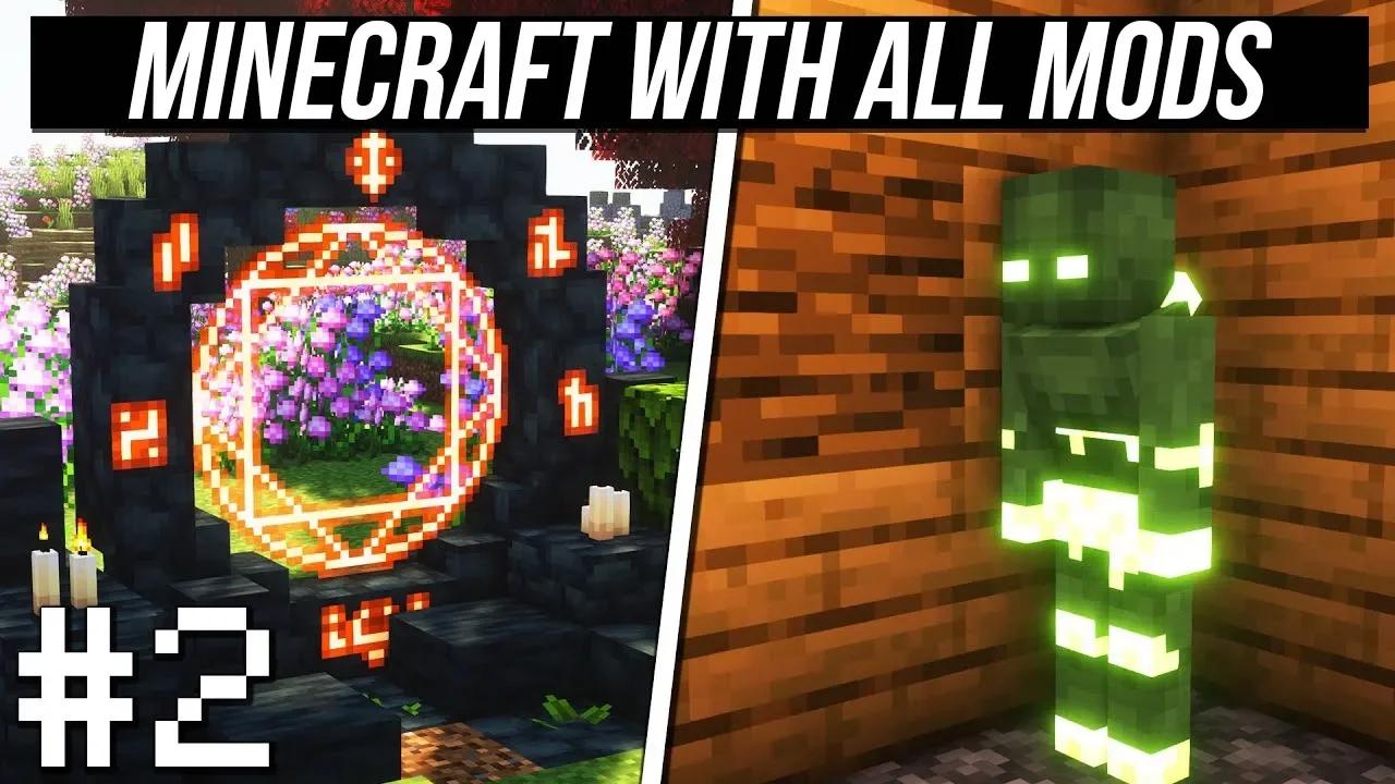 Minecraft, BUT WITH ALL MODES FABRIC #2 - Minecraft Survival with Mods