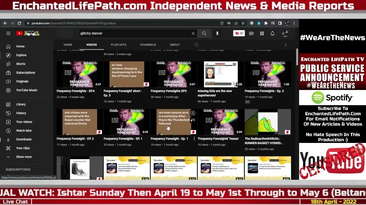 The Name Tim Appears On Feet Fables YouTube Thumbnail - Can Tim Mullen ...
