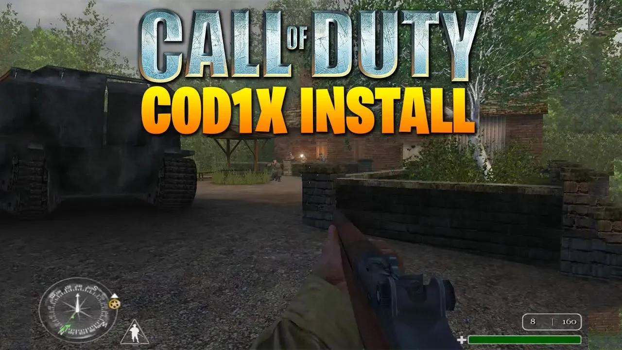 How to Install the Call of Duty Modded Client (COD1X)