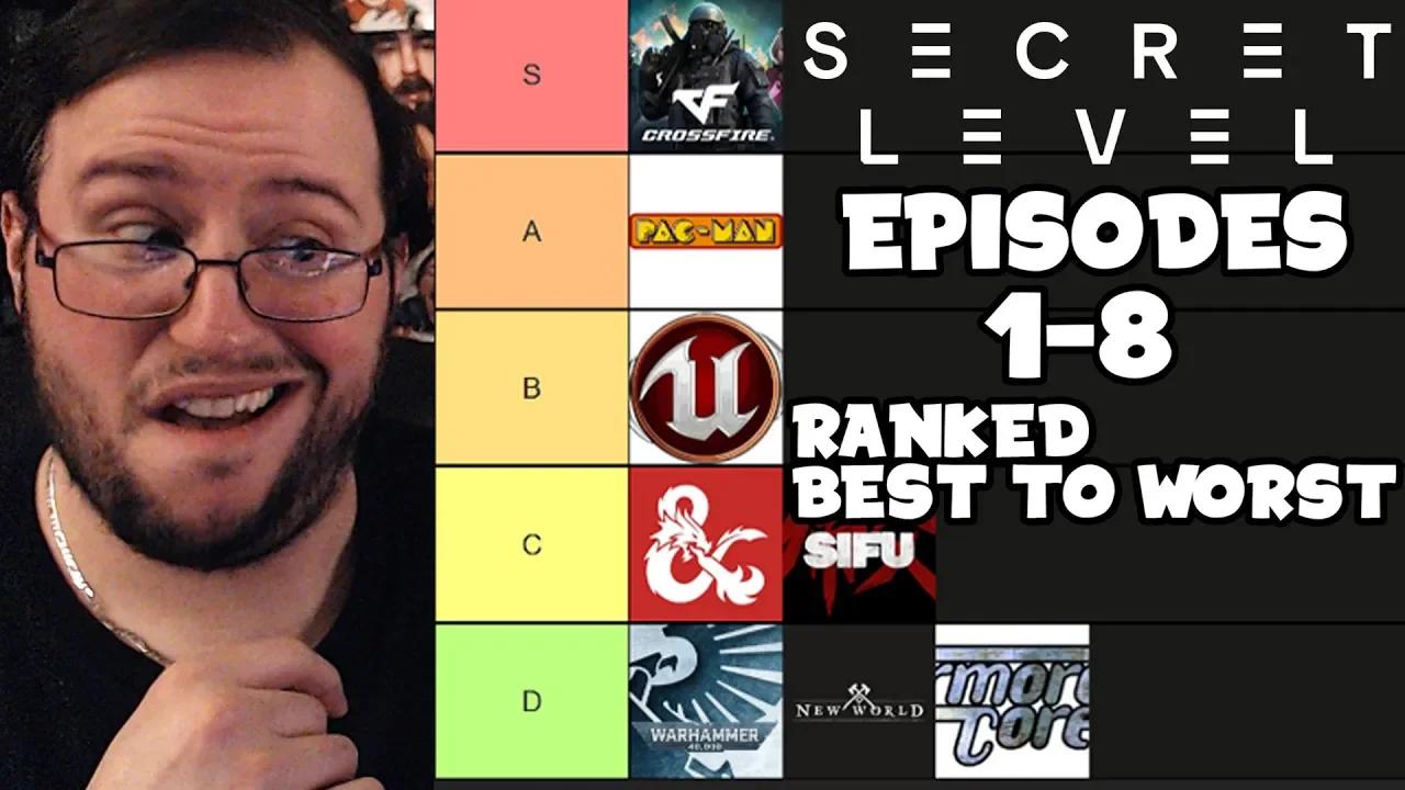 Secret Level Episodes 1-8 RANKED From BEST to WORST