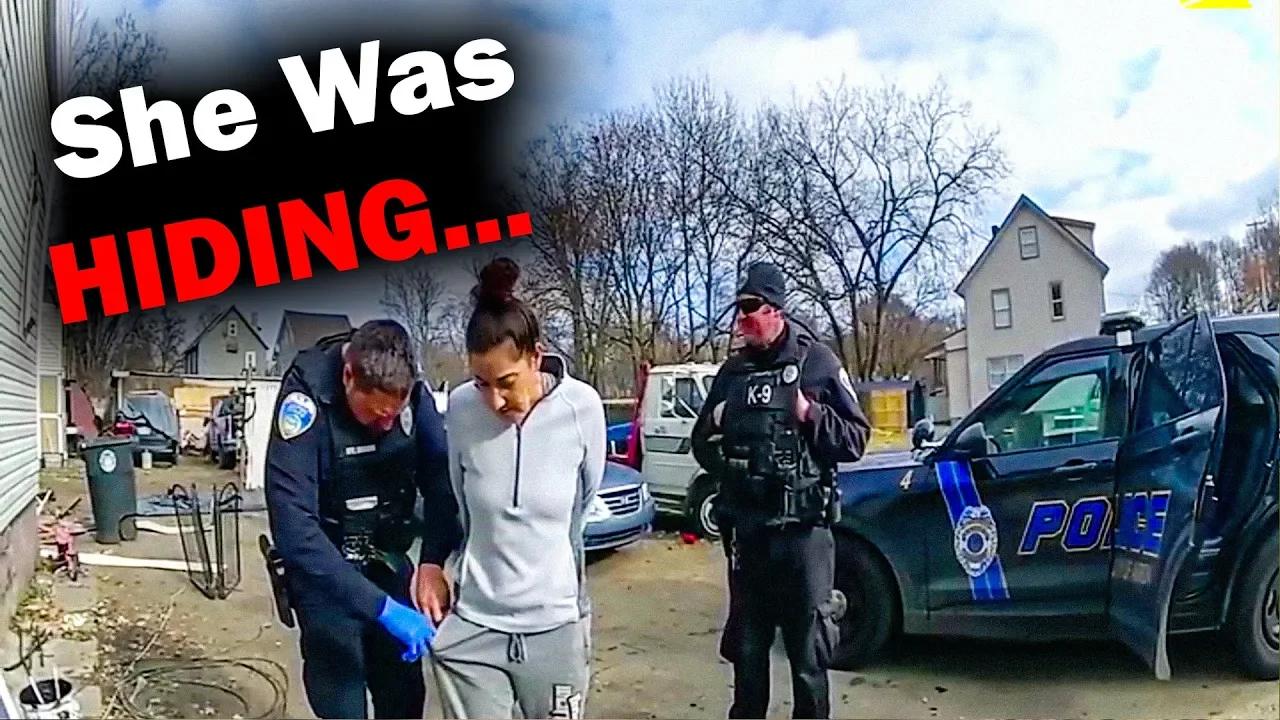 Police Knew Instantly She Was Hiding Something…