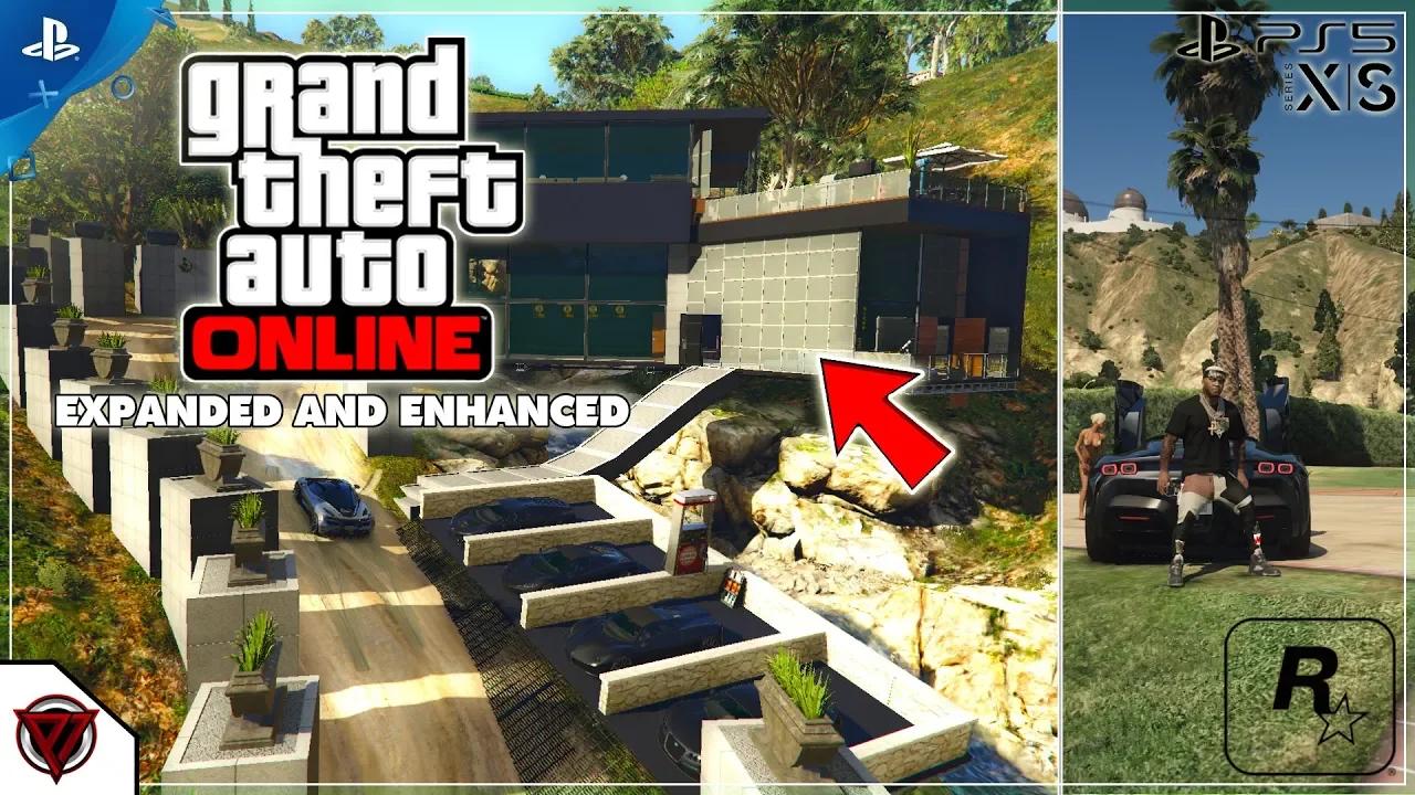 GTA 5 Expanded An Enhanced NEW TRAILER SOON! BIG MANSIONS AN PROPERTIES ...