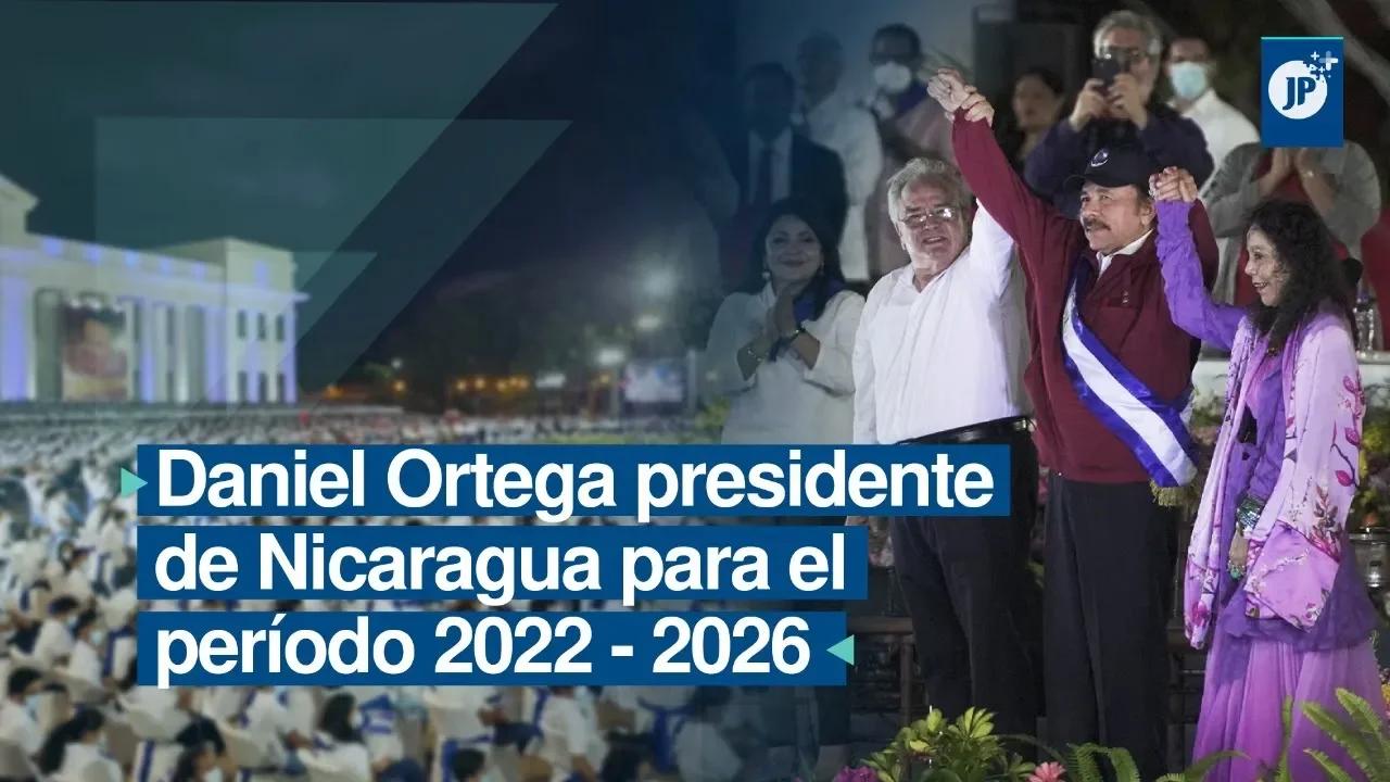 Toma de Posesión del Presidente de Nicaragua, Daniel Ortega - 2022