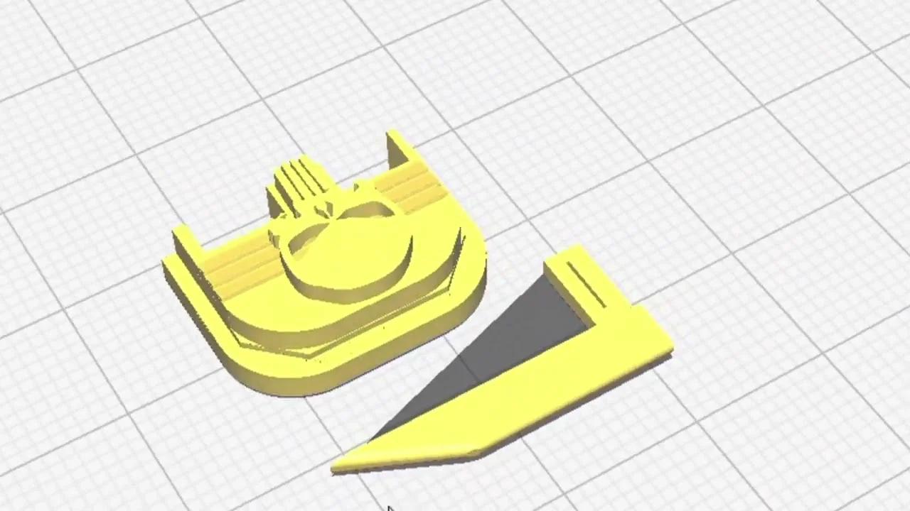 3D PRINTED GLOCK SWITCH WITH PUNISHER SKULL FILE