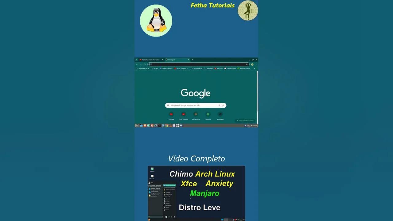 Nova Distro Chimo Linux Manjaro