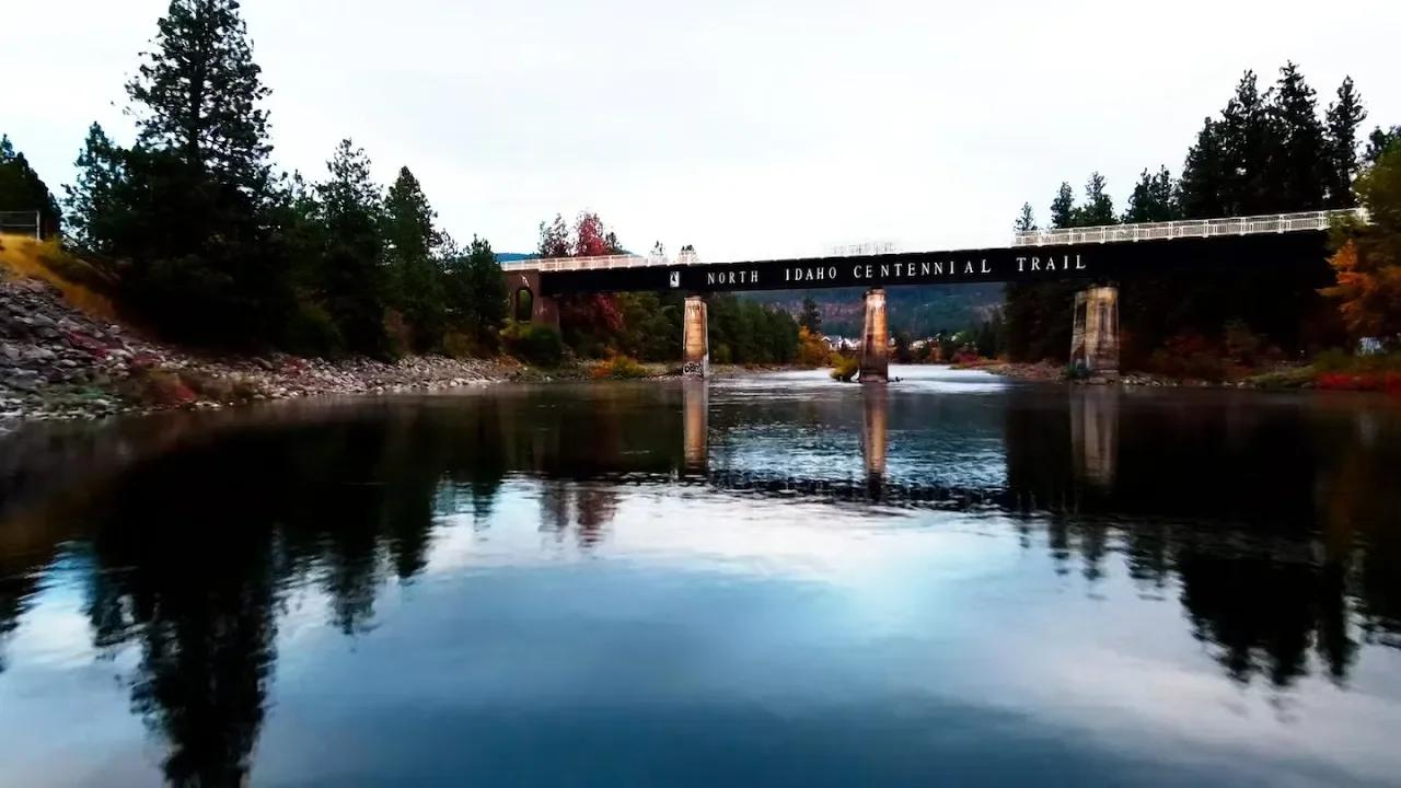 Exploring the Spokane River by DRONE at the Washington-Idaho Border!