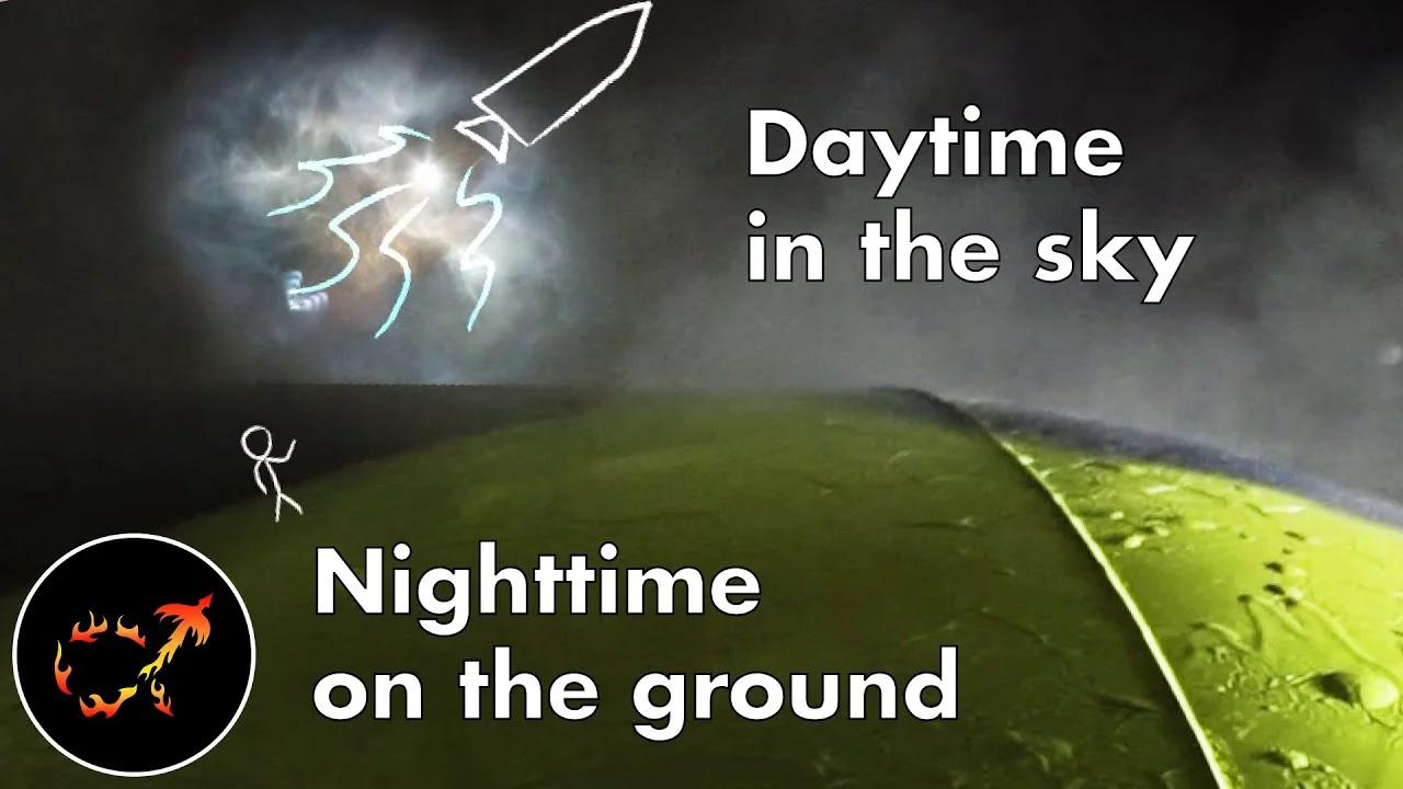 SpaceX's Starlink, satellite flares, and spectacular twilight rocket ...