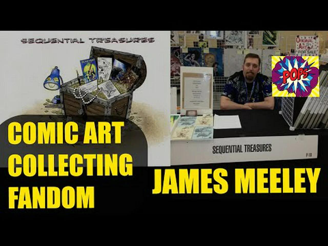 JAMES MEELEY Interview: Sequential Treasures, comic collecting culture ...