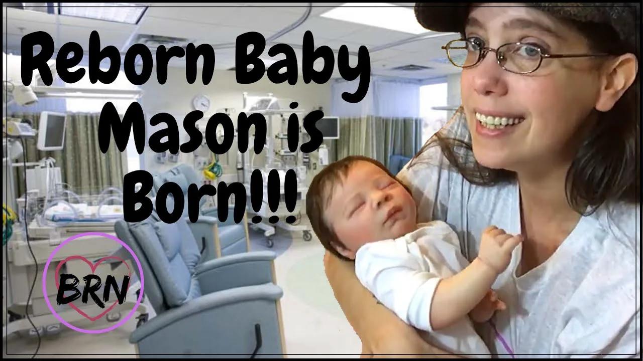 LIVE Birth of Newborn Reborn Baby Doll Mason | Reborn Doll Assembly ...