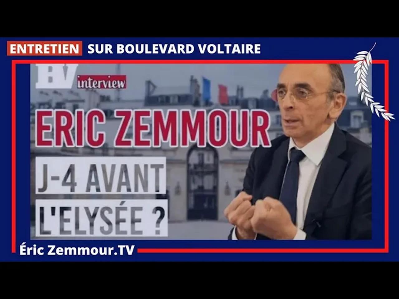 Éric Zemmour : L'interview verité sur Boulevard Voltaire