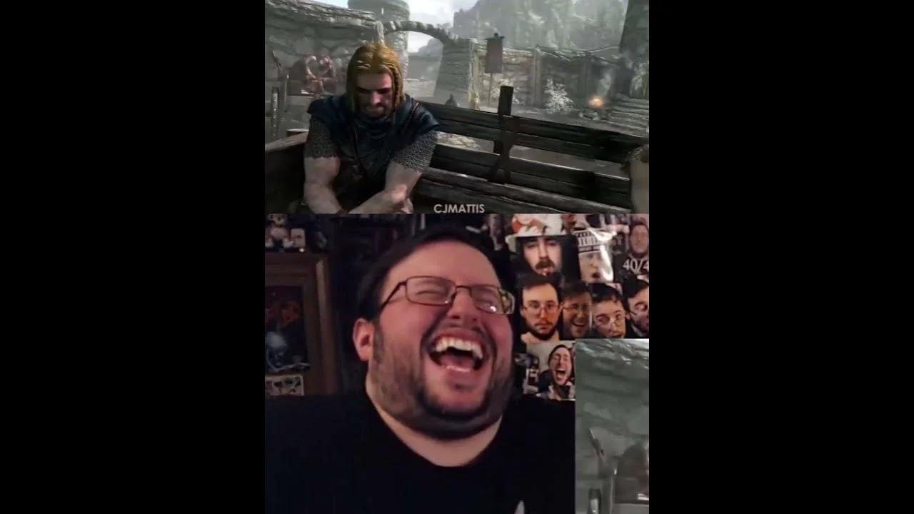 Why are we Edging? - Skyrim Intro But It's Brainrot by CJMattis REACTION