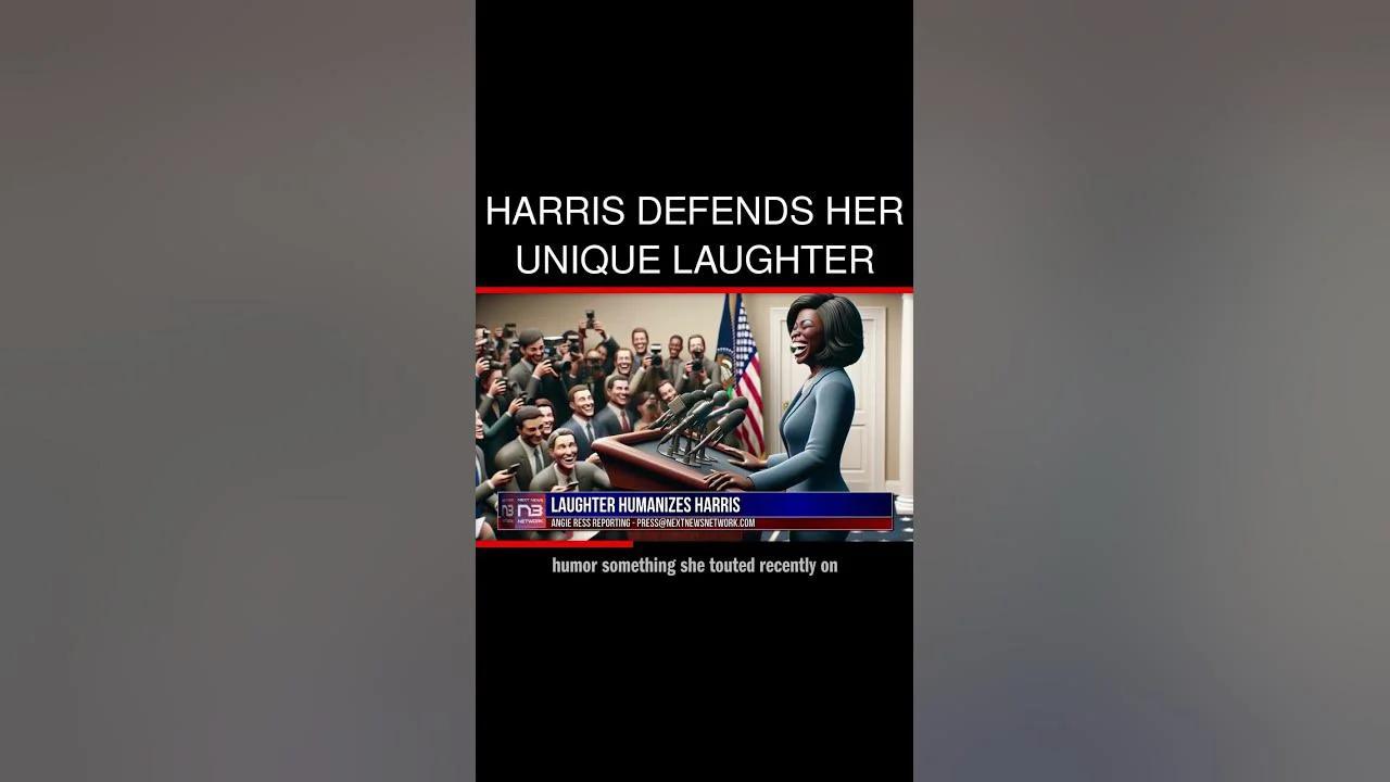 Harris Defends Her Unique Laughter