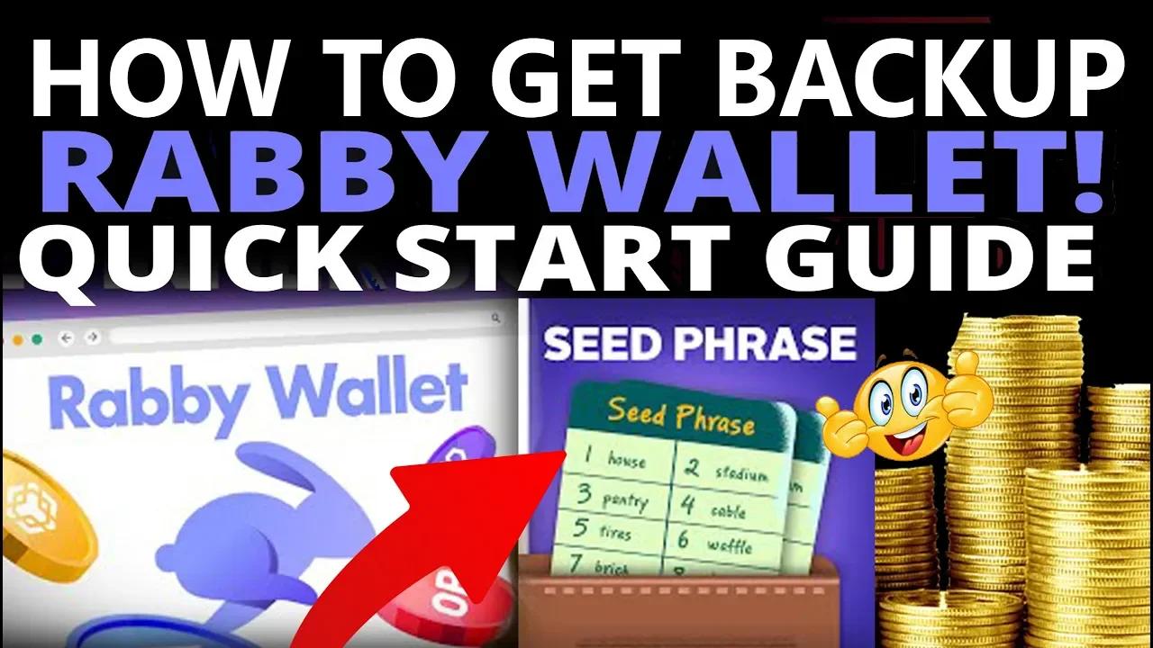 How To Find Backup Seed Phrase on RABBY Multi Chain Wallet | Crypto ...