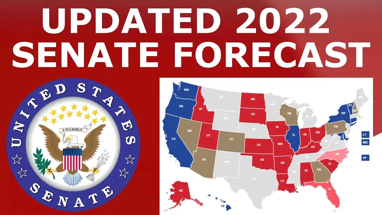 Updated 2022 Senate Map Prediction (Nov. 2021)
