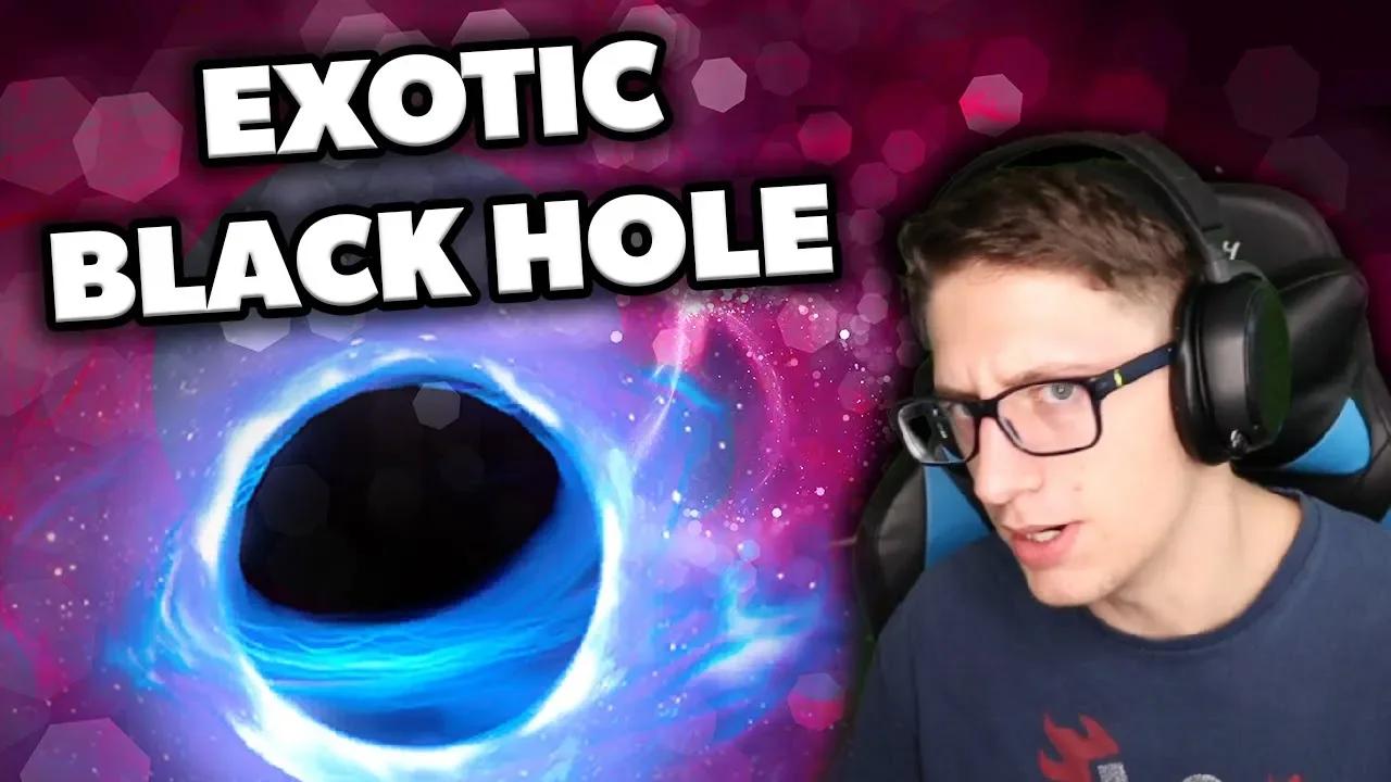 EXOTIC MATTER BLACK HOLE in Universe Sandbox (Update!)