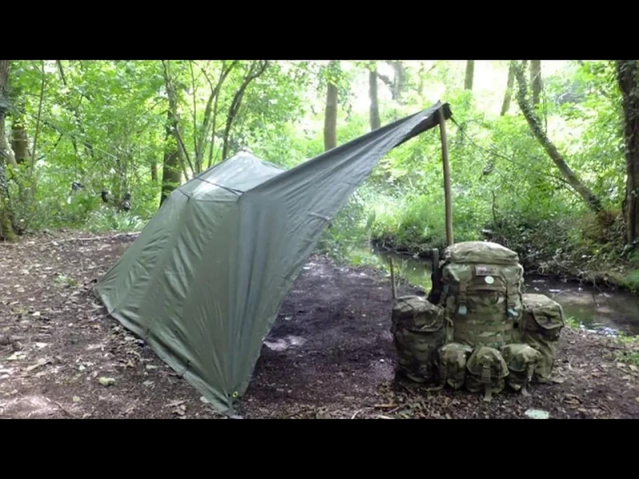 Jungle Parang, Special Forces Basha, Camping alone in the Woodland - Part 2