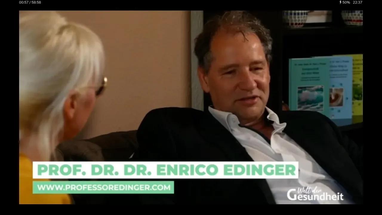 Prof. Dr. Dr. Edinger zu Gast bei Welt der Gesundheit TV in Dresden (1.2)