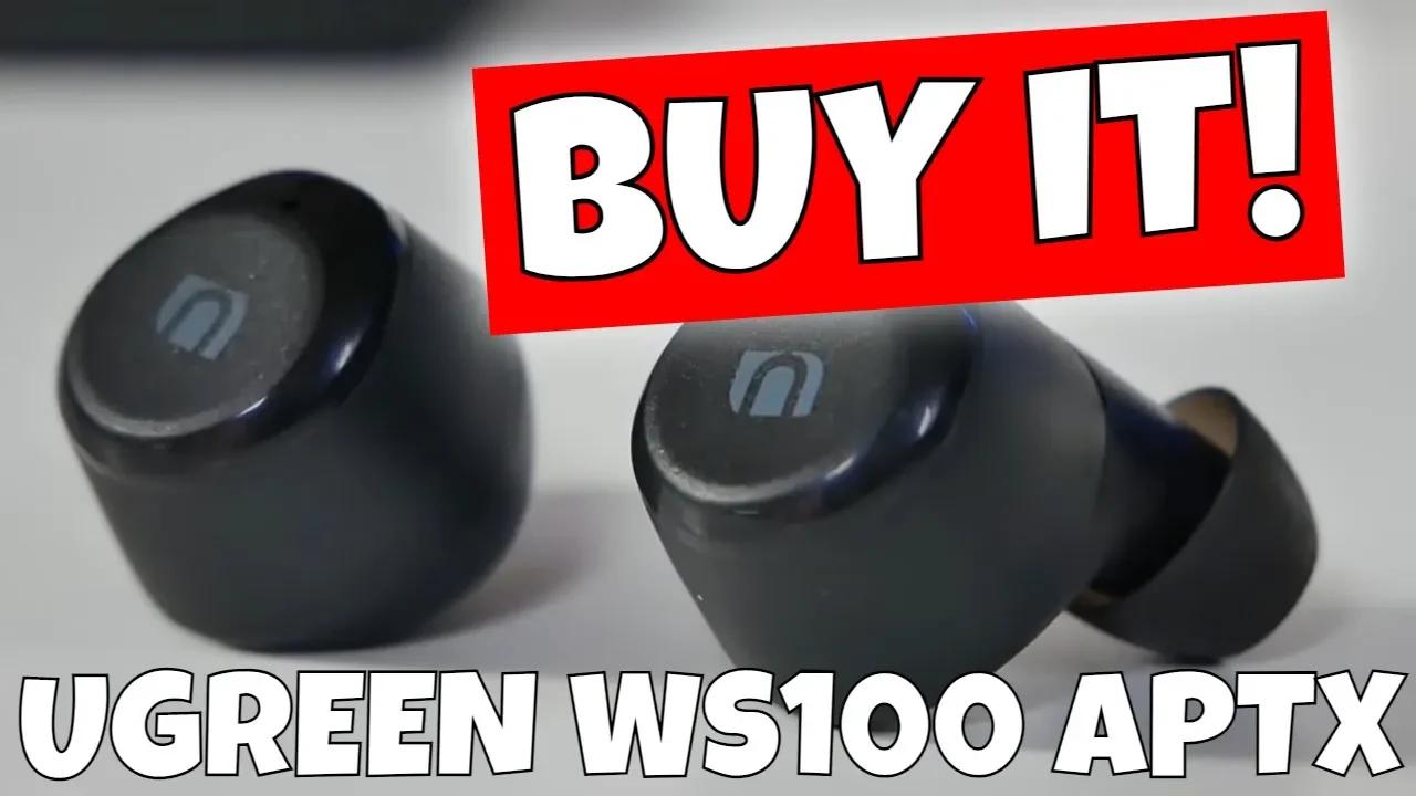 SOLID Sounds & Build Ugreen Hitune WS100 APTX TWS Bluetooth Earbuds