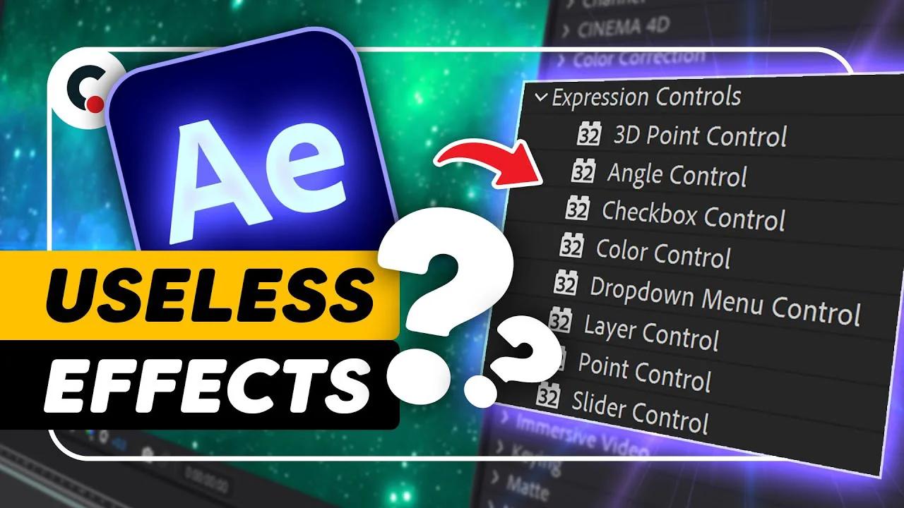 USELESS Effects Everyone NEEDS! (After Effects Tutorial)