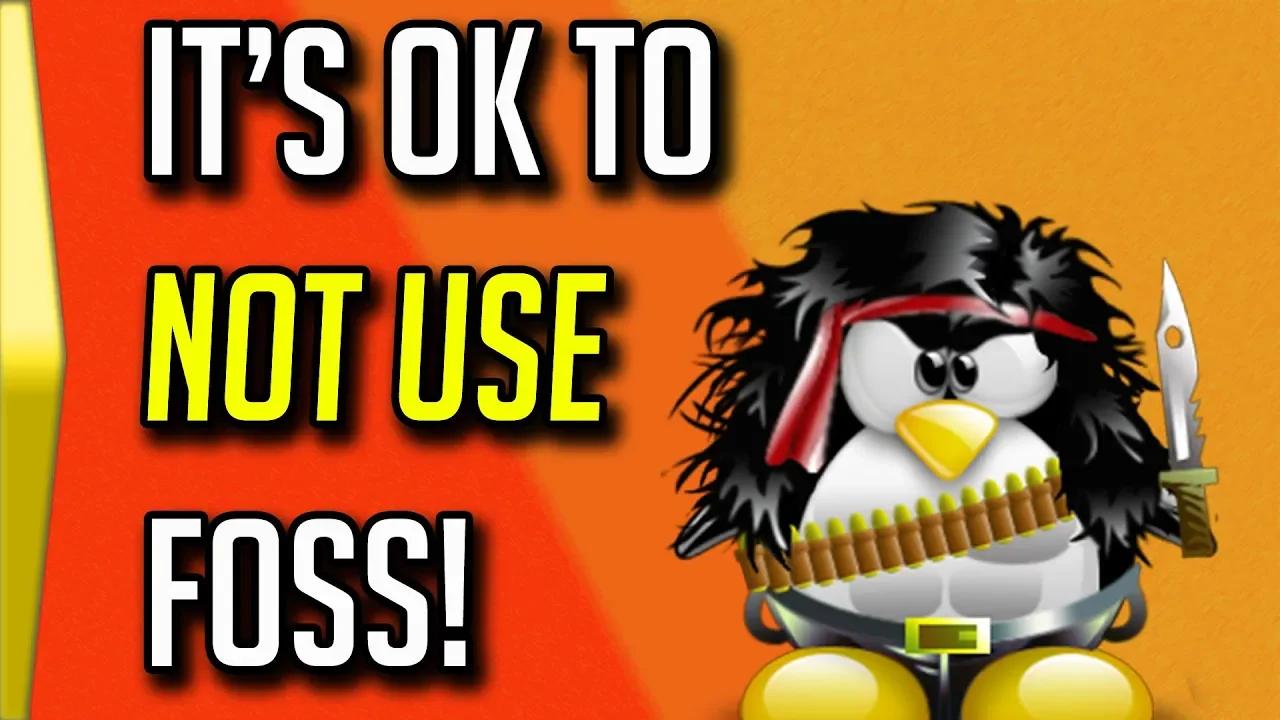 Using Foss In Linux Or Not