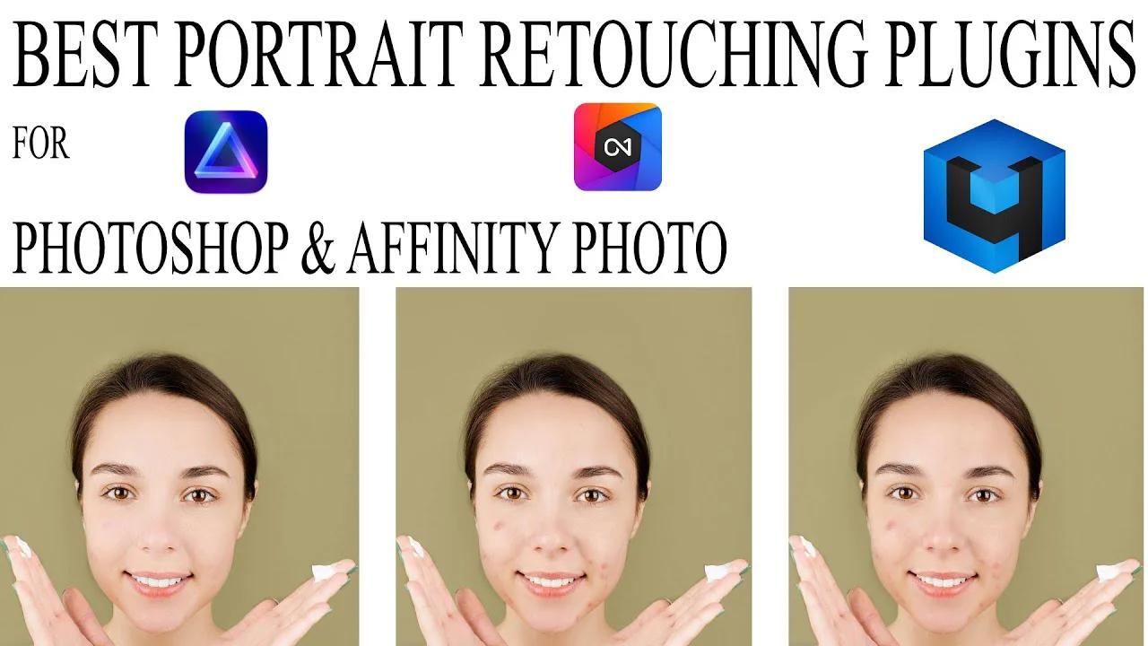 BEST AI Automatic PORTRAIT RETOUCHING PLUGIN FOR PS, AFFINITY PHOTO - ON1, LUMINAR, RETOUCH4ME