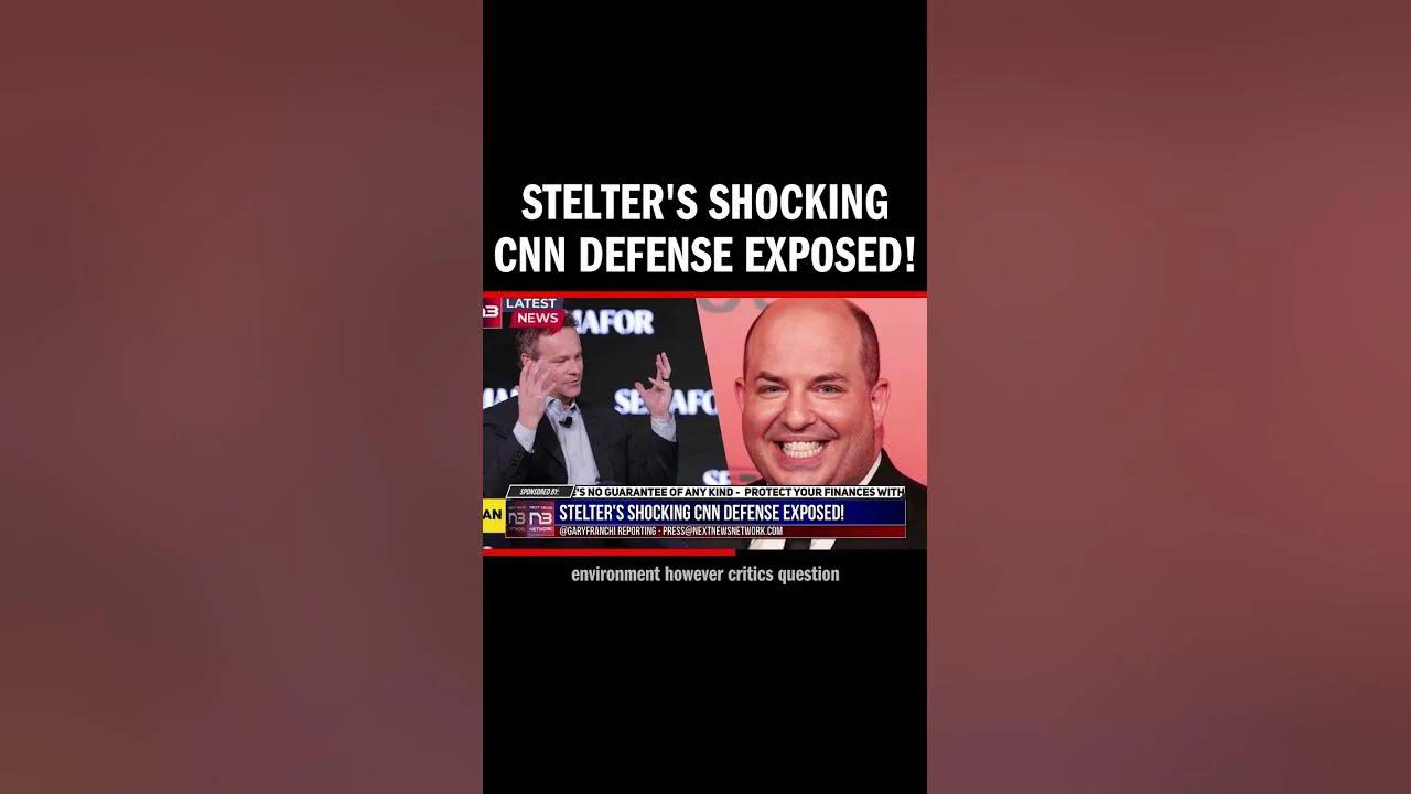 Stelter's Shocking CNN Defense Exposed!