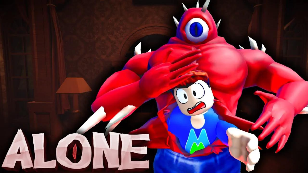 ROBLOX ALONE - BETTER THAN DOORS?! NEW ROBLOX HORROR GAME RELEASE - LIVE!