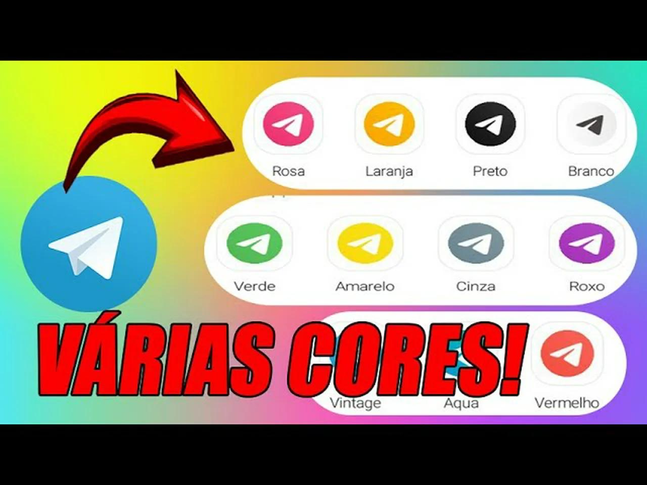 COMO MUDAR A COR DO TELEGRAM