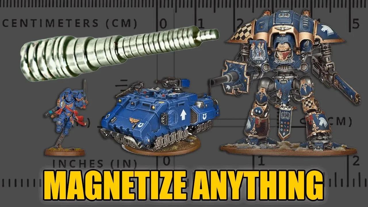 Master the Art of Magnetizing 🧲 Your Warhammer 40k Miniatures