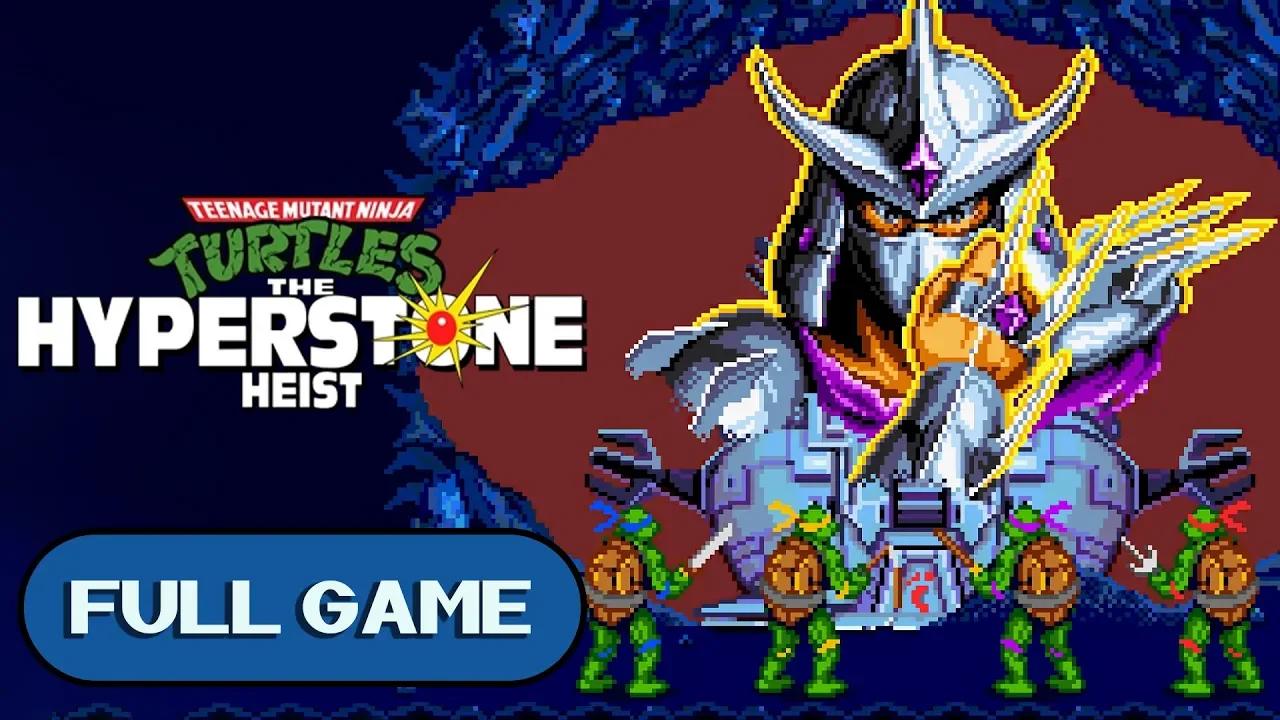 TMNT The Hyperstone Heist GENESIS MEGA DRIVE FULL GAME Longplay ...