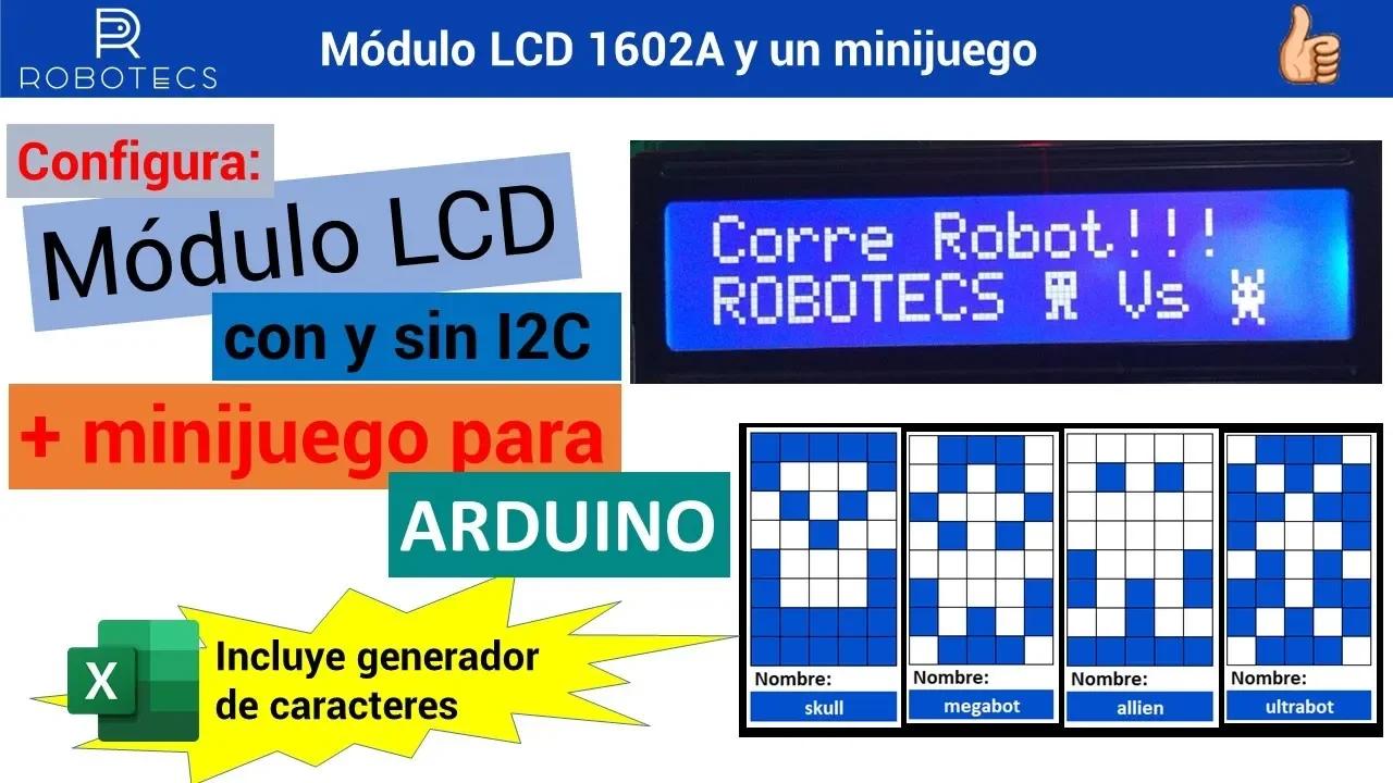 Configurar Modulo Lcd Consin Interfaz I2c Y Arduino Minijuego 5684