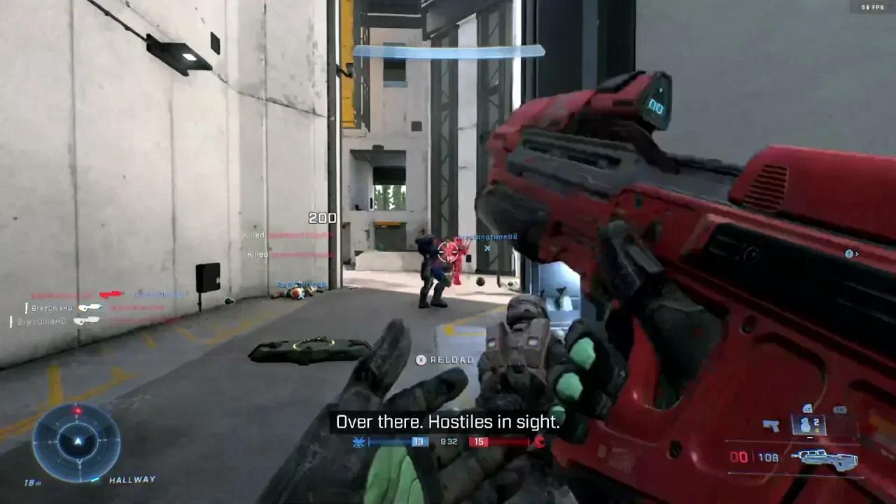 When you choke your first Overkill in Halo Infinite...