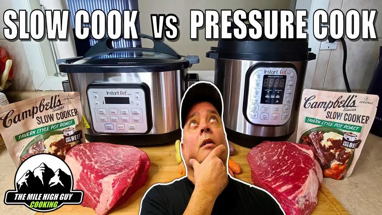 Instant Pot Slow Cooker vs. Instant Pot Pressure Cooker