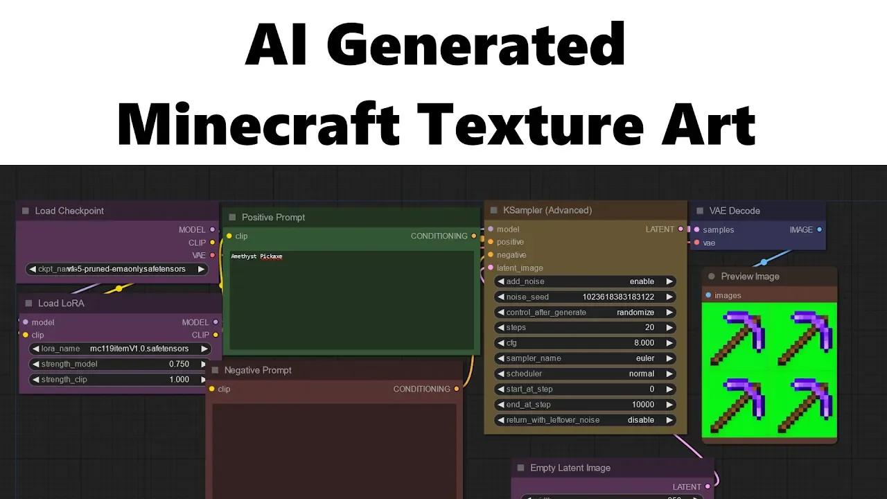 Create AI Generated Minecraft Textures With This Tool