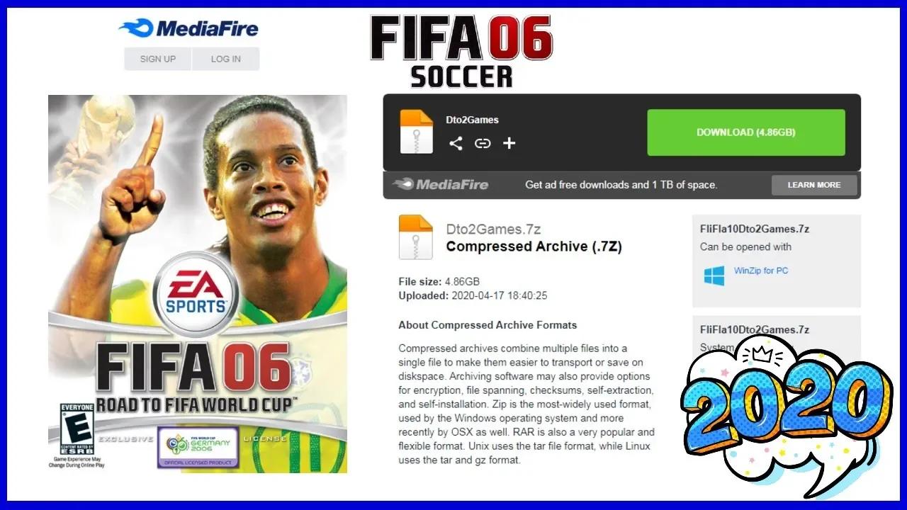 Descargar Fifa 2006 para pc full Link Mediafire 2020