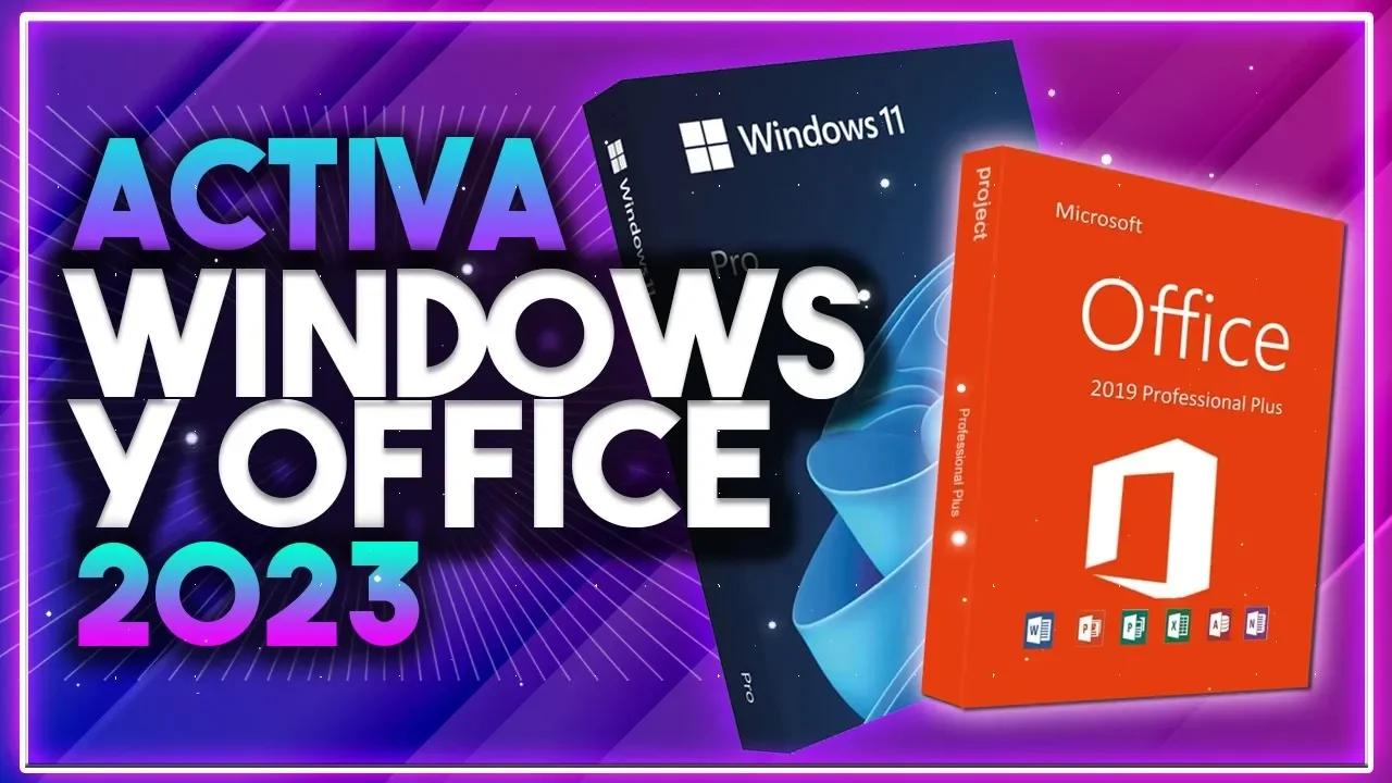 ACTIVA WINDOWS Y OFFICE DE Forma LEGAL