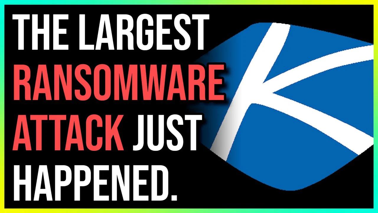 The Biggest Ransomware Attack in History Just Happened...