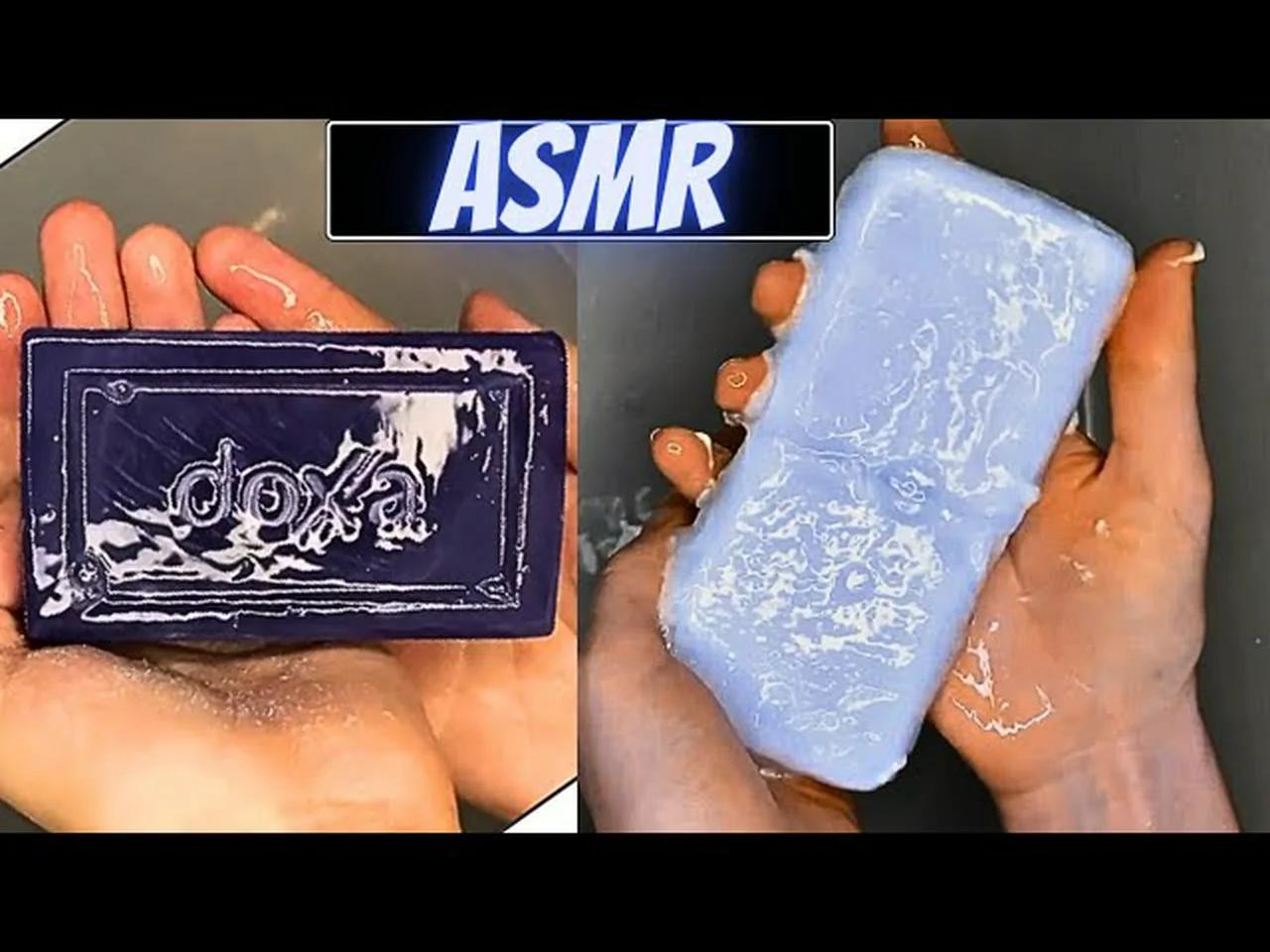 ASMR 💜💙 CREAMY SOAP 🔥MUSHY SOAP and SPONGE 💦 | SOAKED SOAP 😋 SUPER SATIFYING ASMR VIDEO 💝