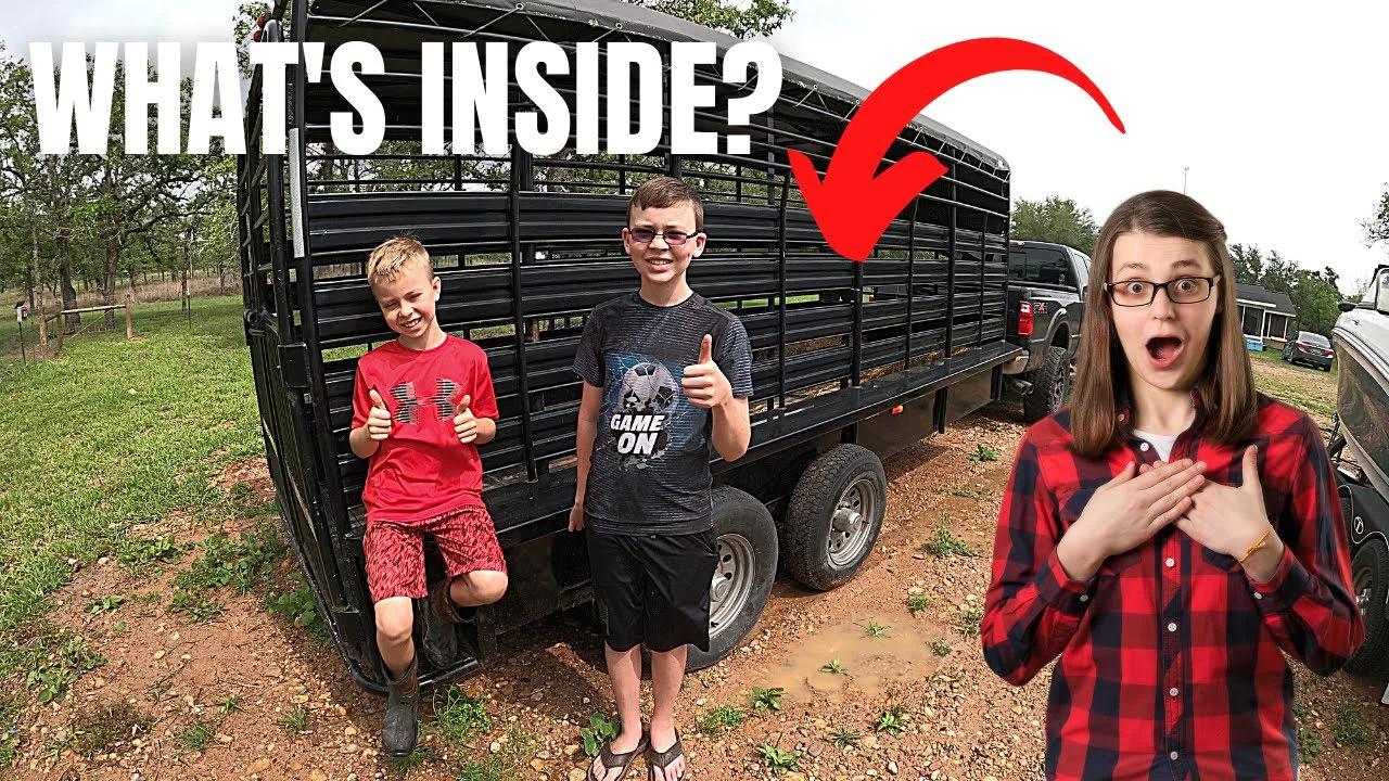 FINALLY HERE! We reveal our new addition to the farm! PLUS a short tour!