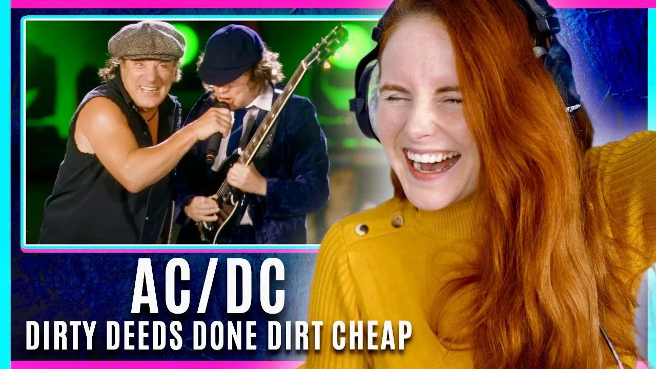 Vocal Coach reacts to and analyses AC/DC - Dirty Deeds Done Dirt Cheap Vocal Coach reacts to and analyses AC/DC - Dirty Deeds Done Dirt Cheap