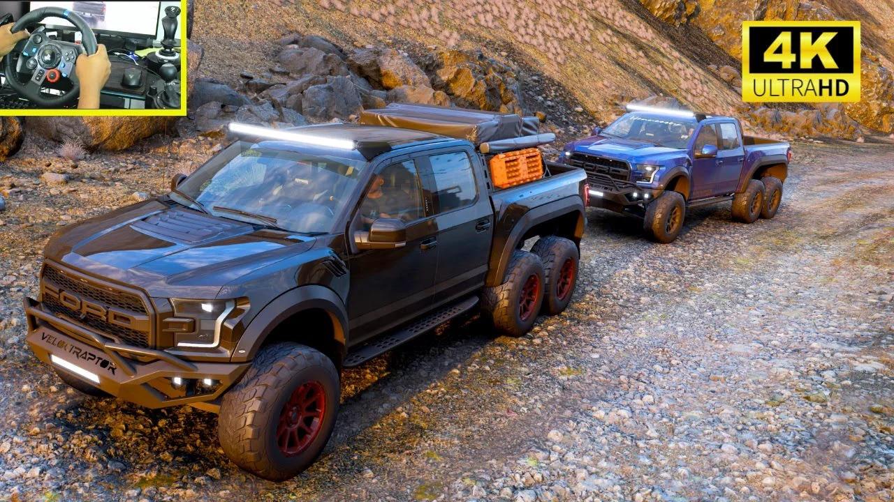 Forza Horizon 5 - Ford Velociraptor 6X6 | OFFROAD CONVOY | RTX 3090 ...