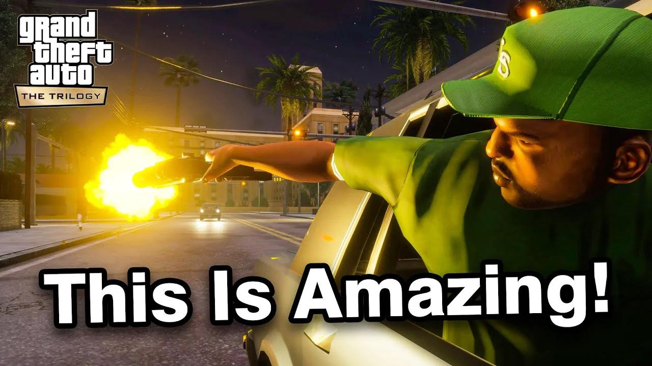 Gta The Trilogy Looks Amazing Gta Definitive Edition Trailer